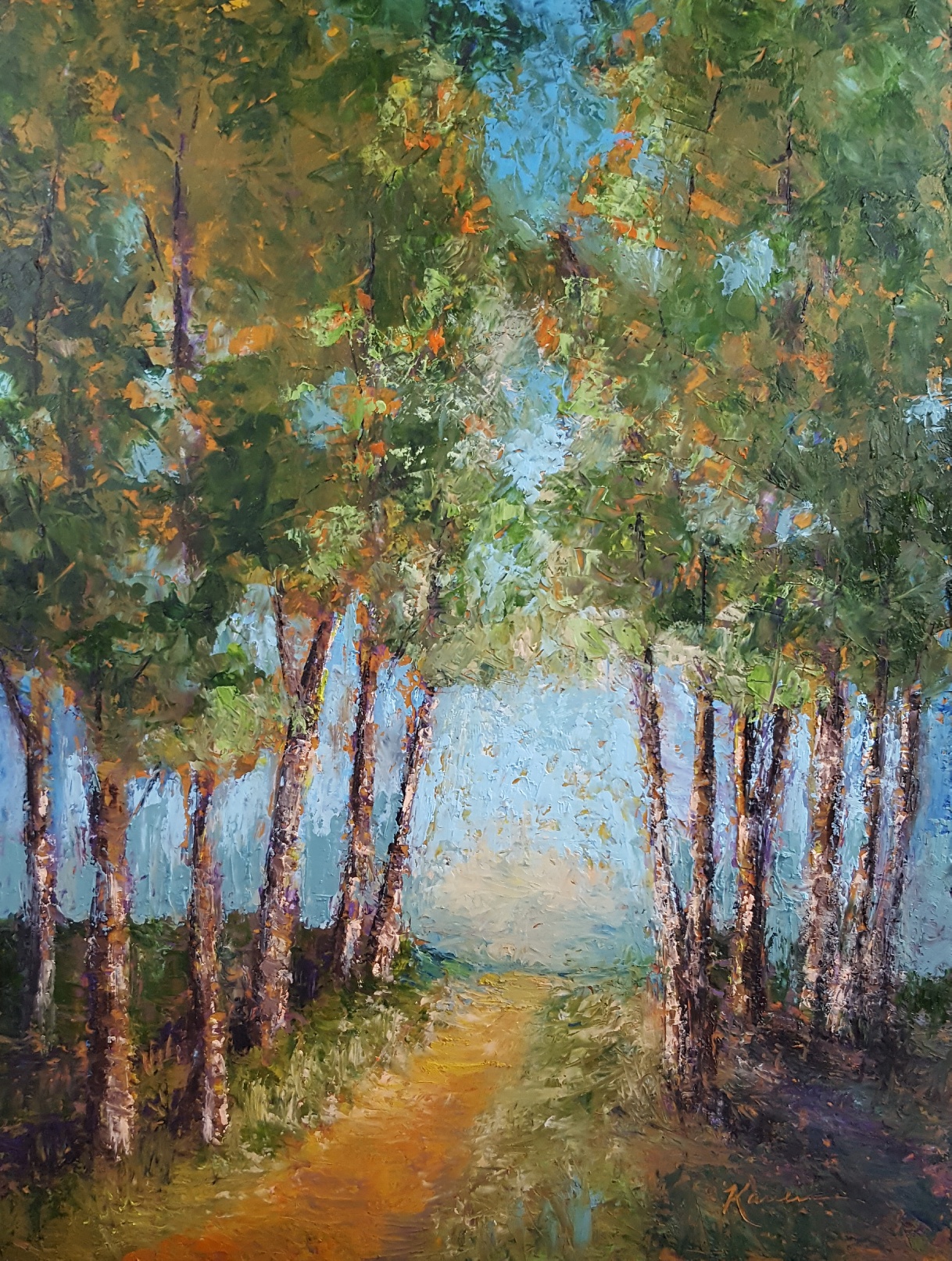 Walk This Way: Following Your Path. | KARREN CASE ART